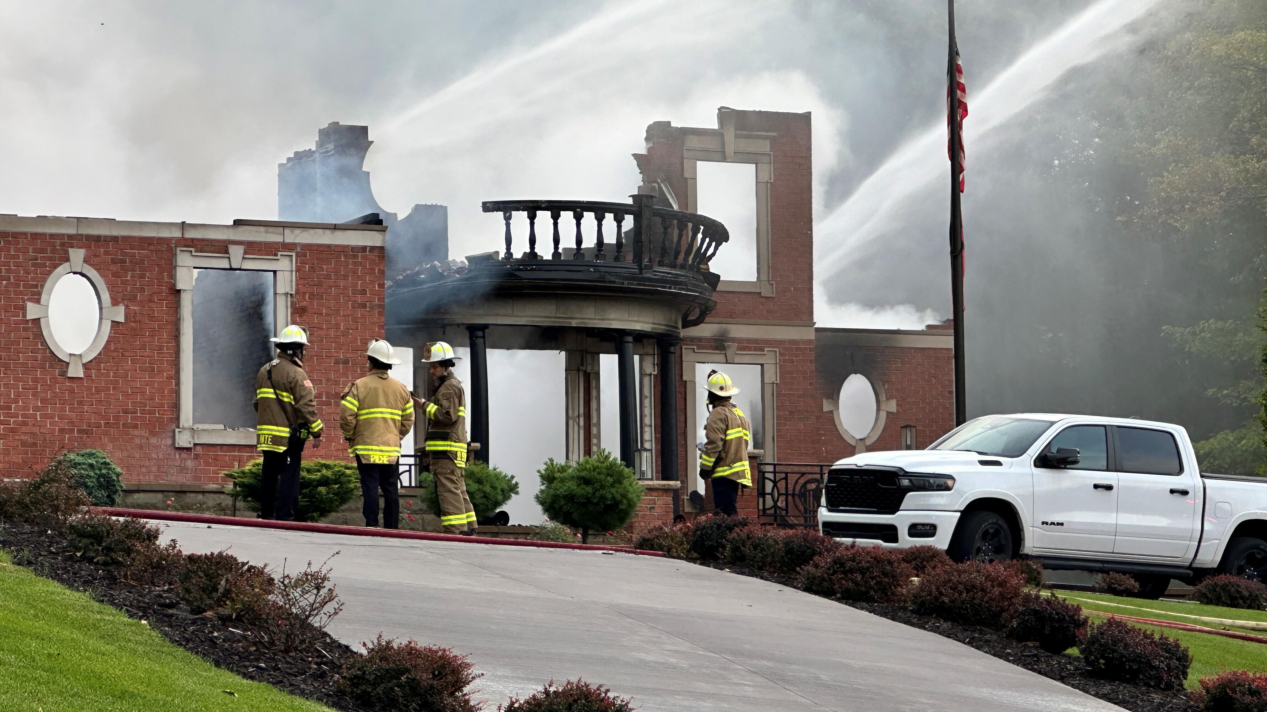 Clarkston home destroyed after early morning fire, no injuries reported ...
