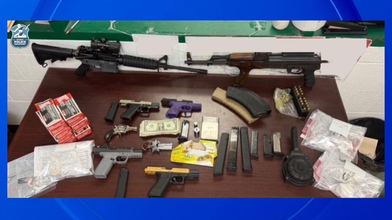 Detroit police seize narcotics, weapons from location on Mapleridge ...