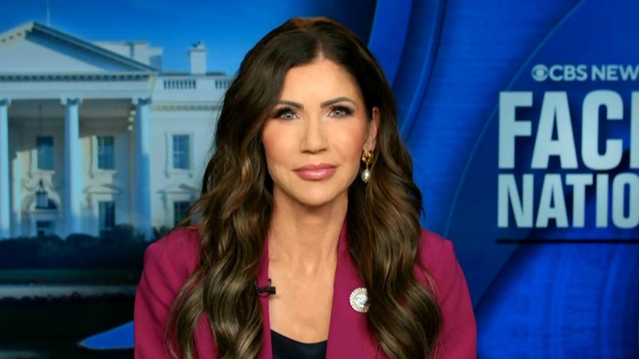 Homeland Security Secretary Kristi Noem says "we haven't taken anything ...