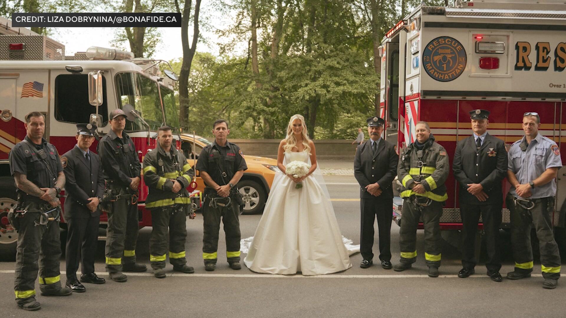 She lost her FDNY firefighter dad on 9/11. Rescue Company 1 stood in ...