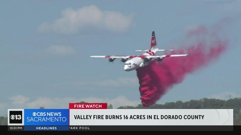 Valley Fire forces evacuations near El Dorado Hills - CBS Sacramento