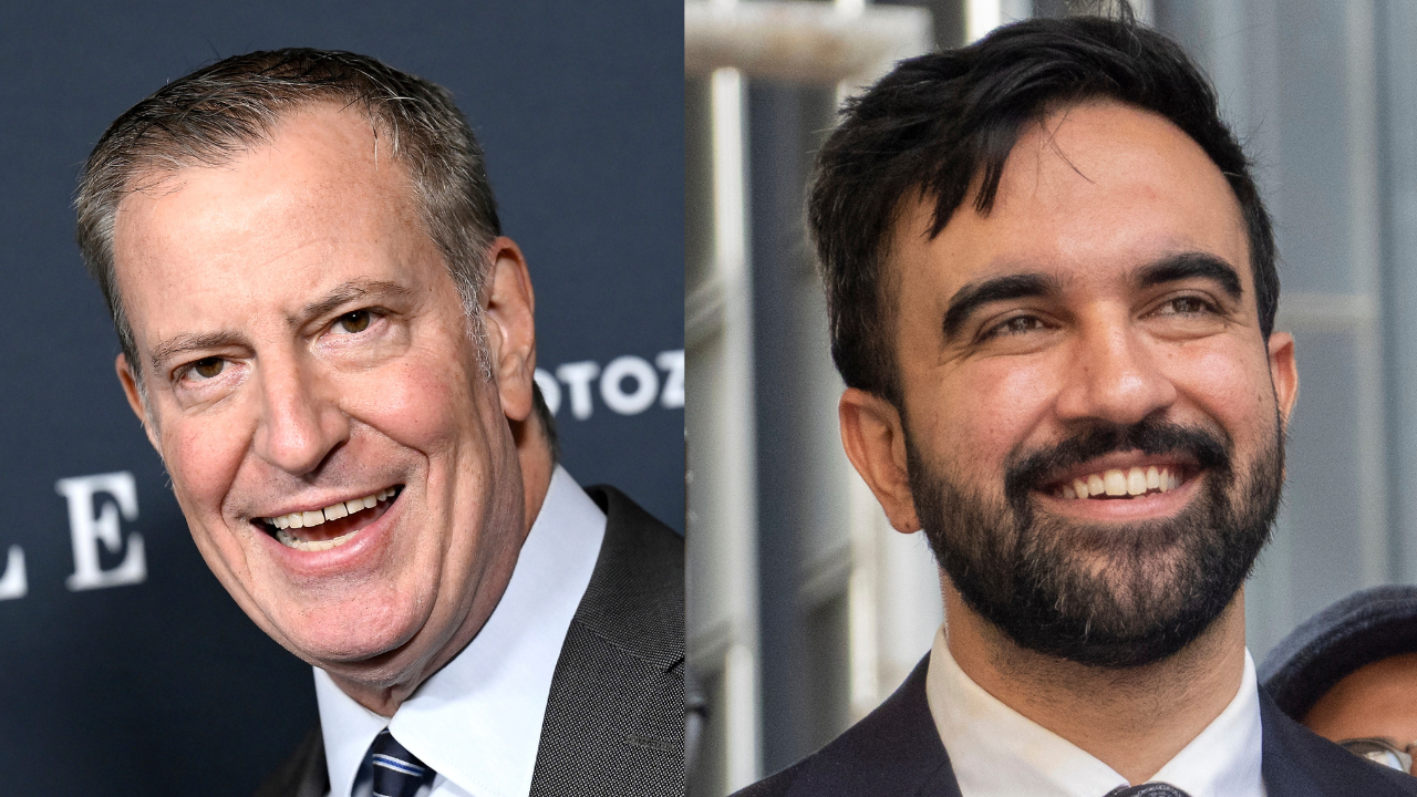 Former NYC Mayor Bill de Blasio endorses Zohran Mamdani in race for ...