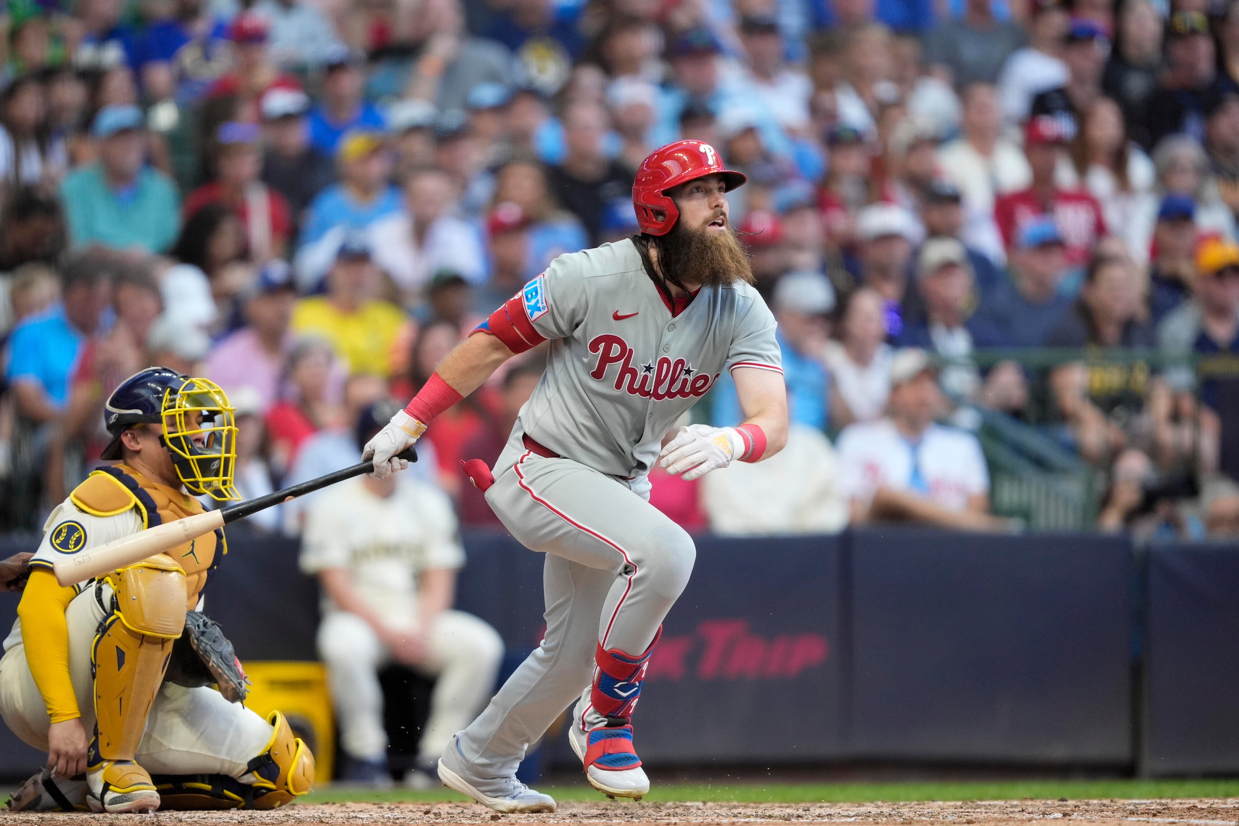 Brandon Marsh knocks in go-ahead run in 9th inning as Philadelphia ...