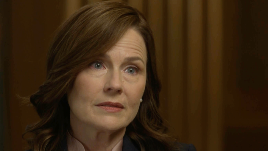 Justice Amy Coney Barrett says the law isn't an "opinion poll" as ...