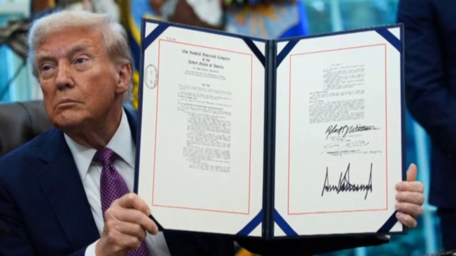 Trump signs executive order renaming Department of Defense to ...
