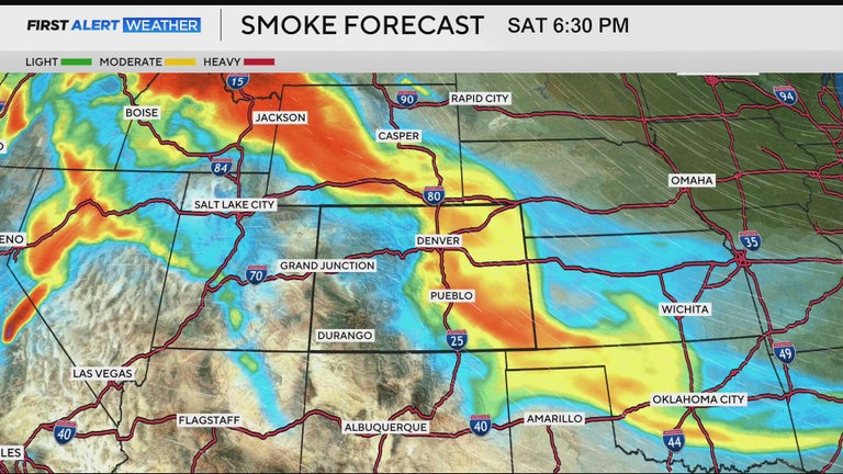 Colorado to warm up after cold front; wildfire smoke to slowly ...