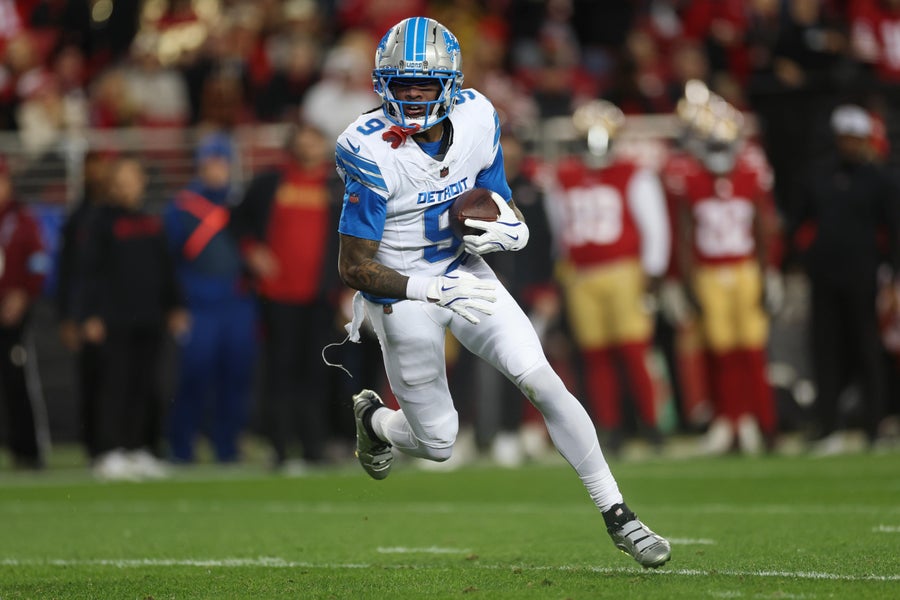 Detroit Lions WR Jameson Williams agrees to contract extension just ...