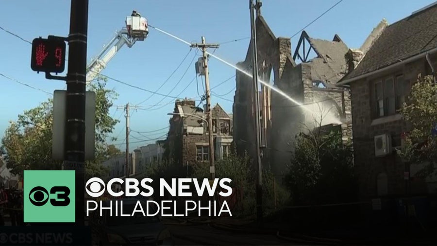 Fire engulfs abandoned West Philadelphia church; no injuries reported ...