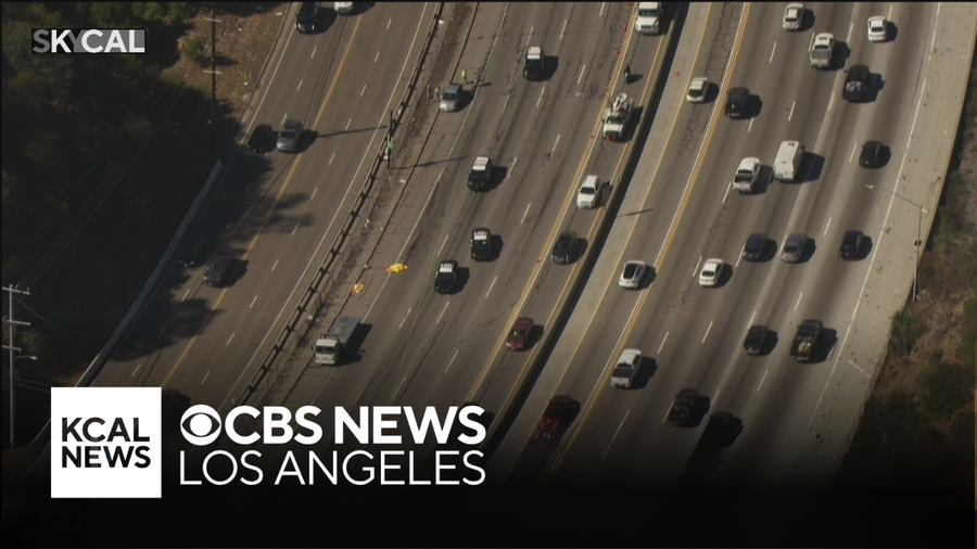 1 killed in crash on 405 Freeway in Sepulveda Pass - CBS Los Angeles
