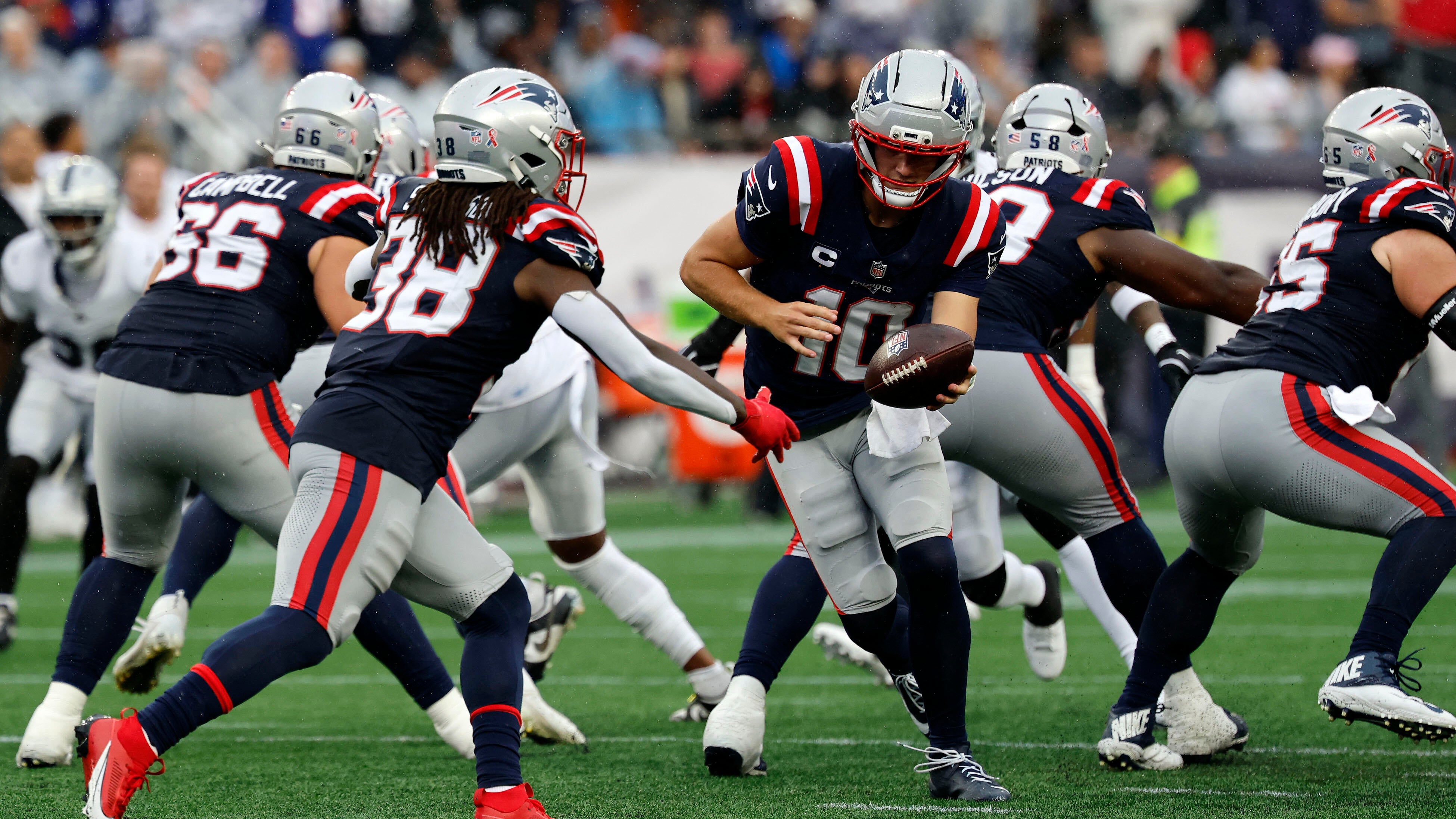 What happened to the Patriots run game in Week 1 loss vs. Raiders? - CBS Boston