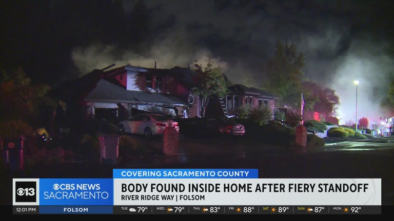 Remains found after Folsom home catches fire during police standoff ...