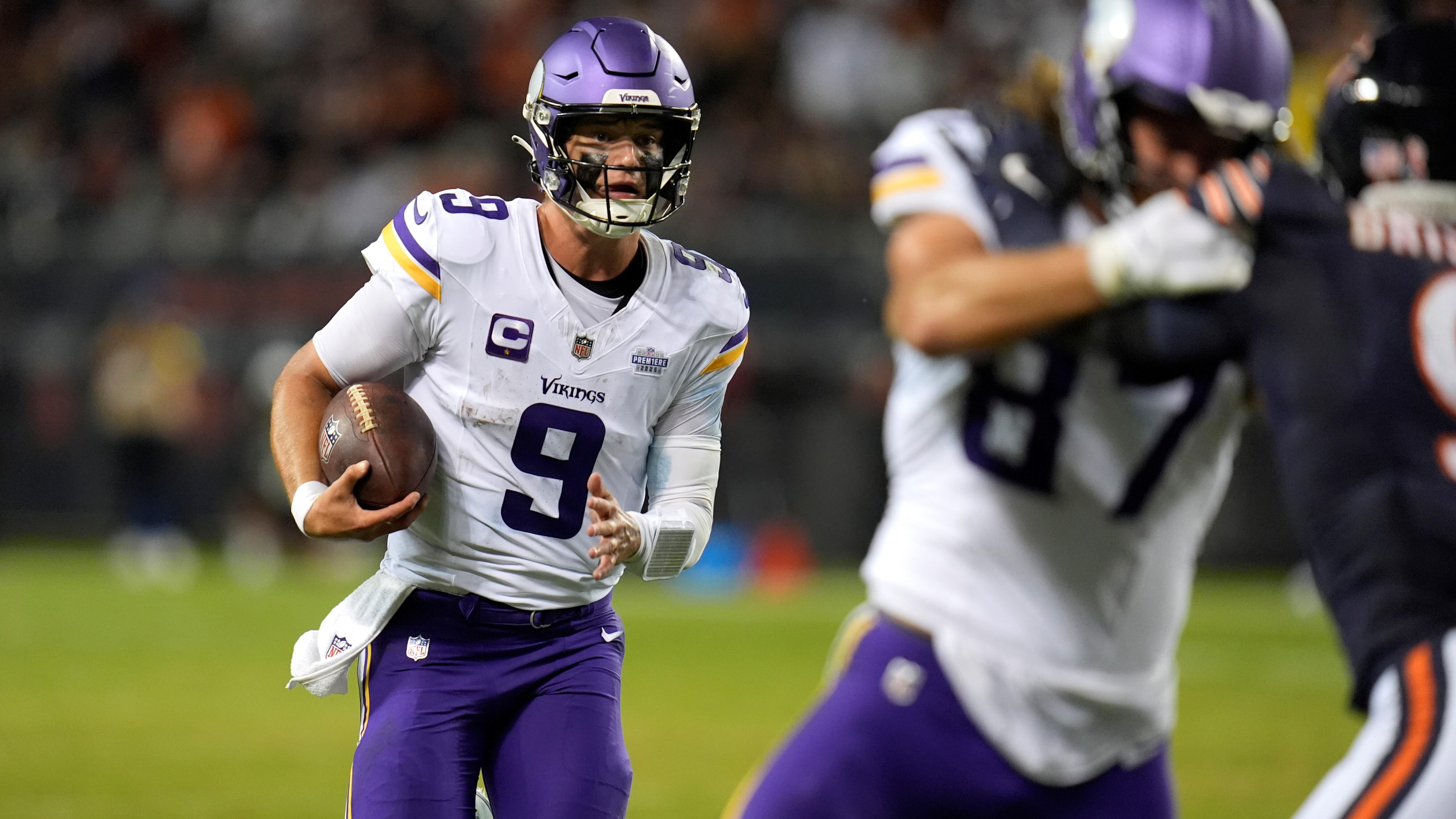 Vikings ground game gives McCarthy's debut a late and vital boost in ...