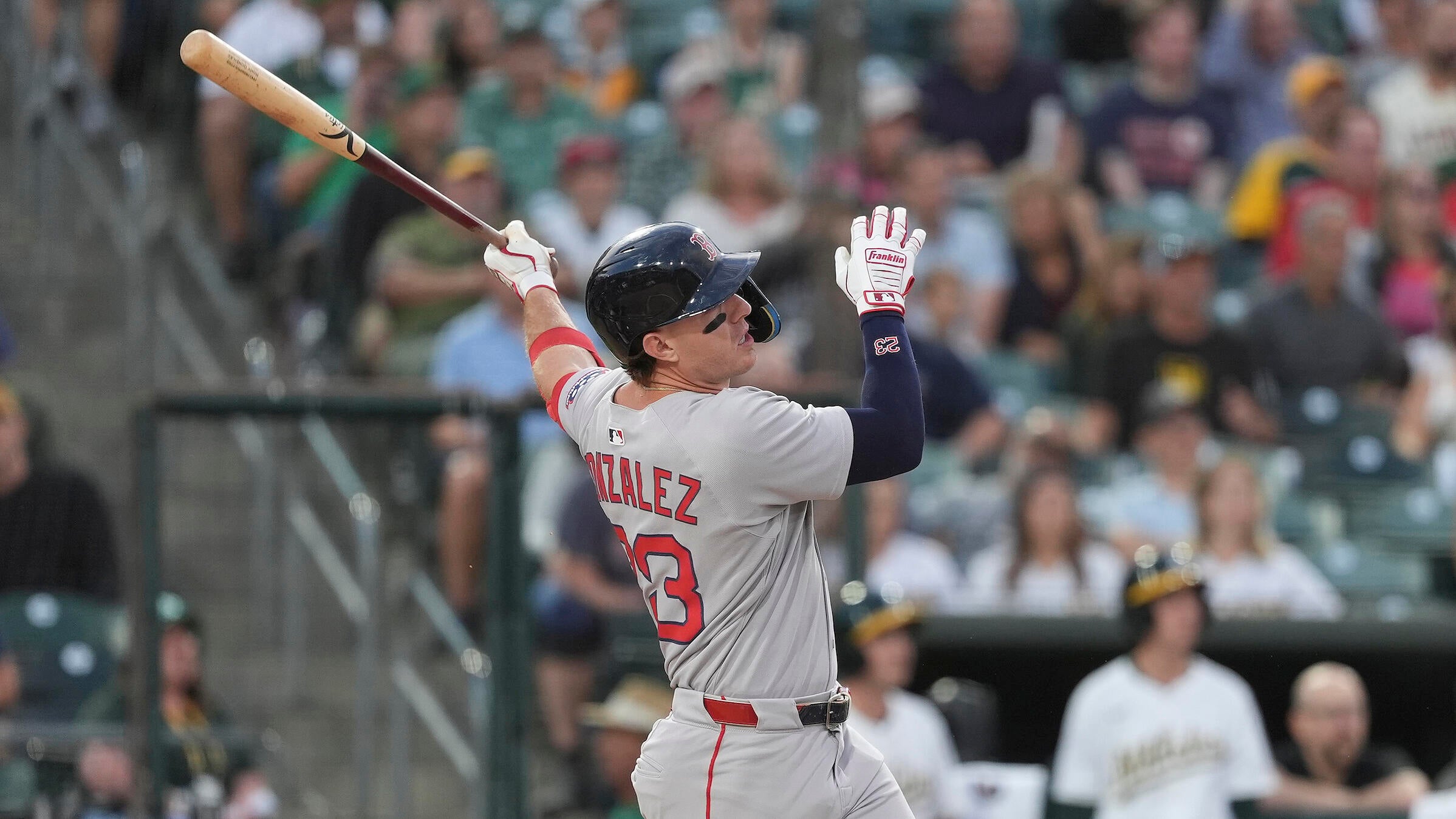 Romy Gonzalez expects to play Friday after leaving big game vs. A's ...