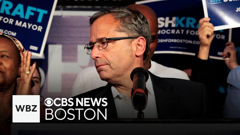Josh Kraft drops out of Boston mayor's race against Michelle Wu - CBS ...