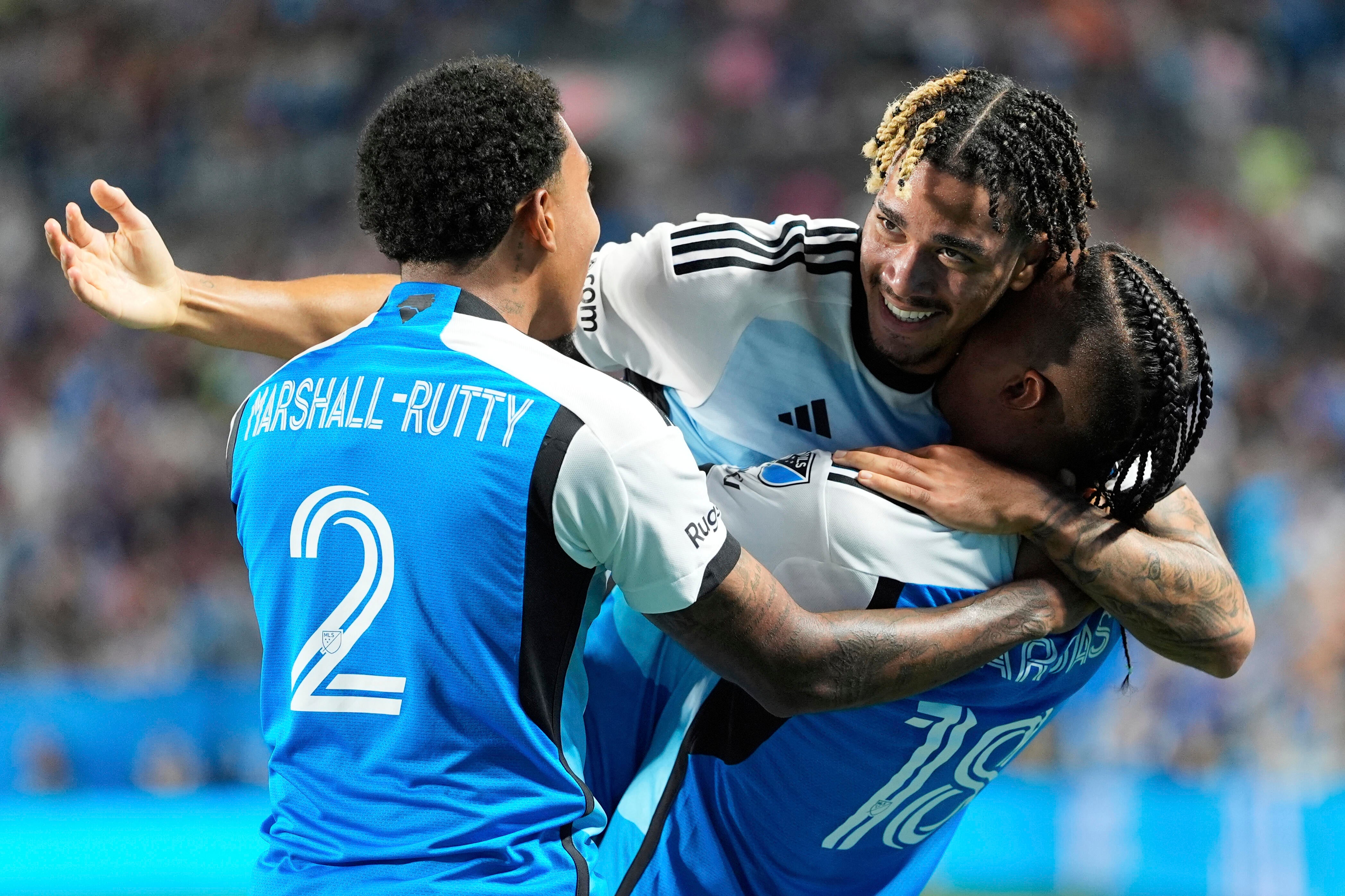 Toklomati records first career hat trick and Charlotte beats Inter ...