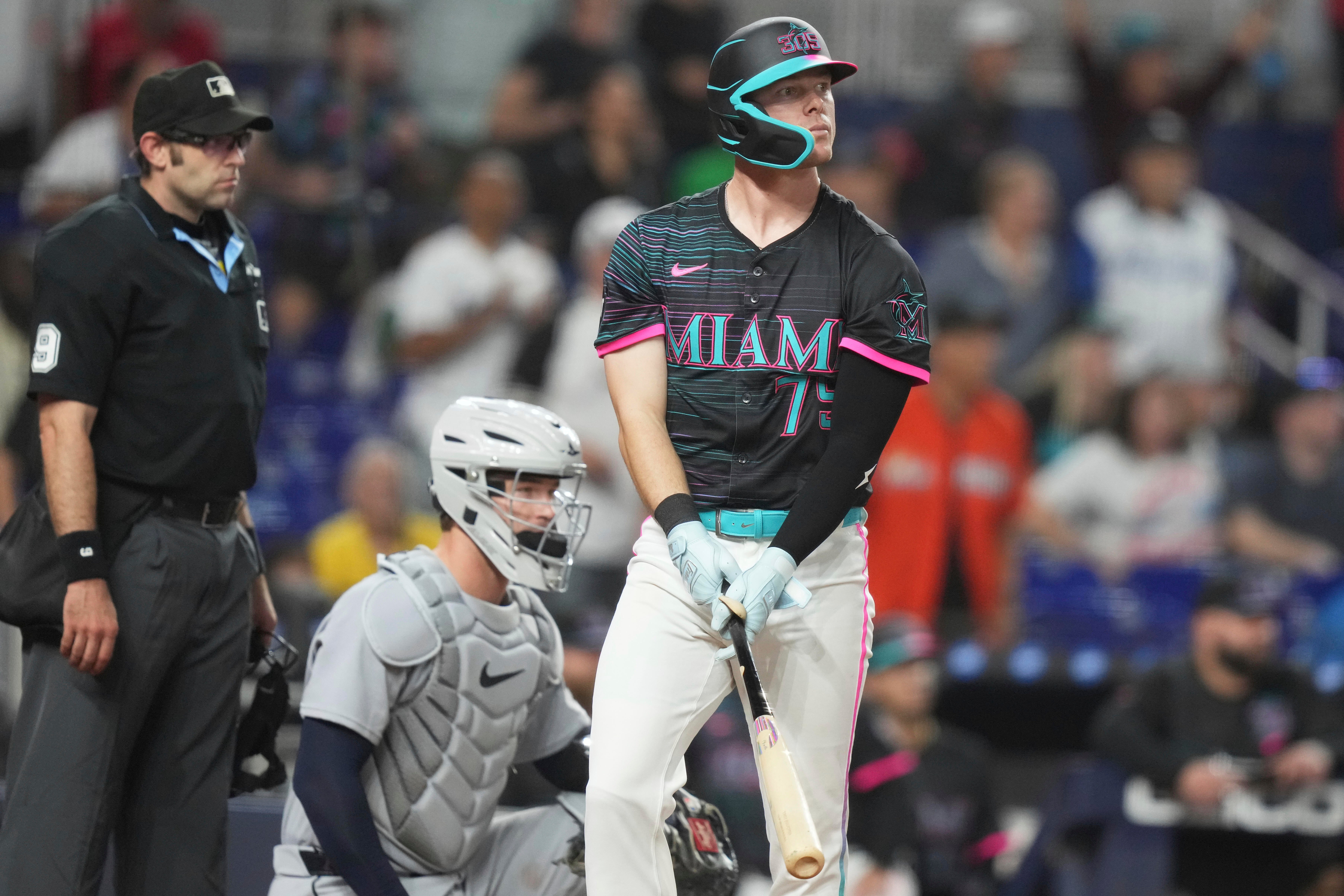 Johnston's two-run homer in 11th inning lifts Miami Marlins to 6-4 win ...