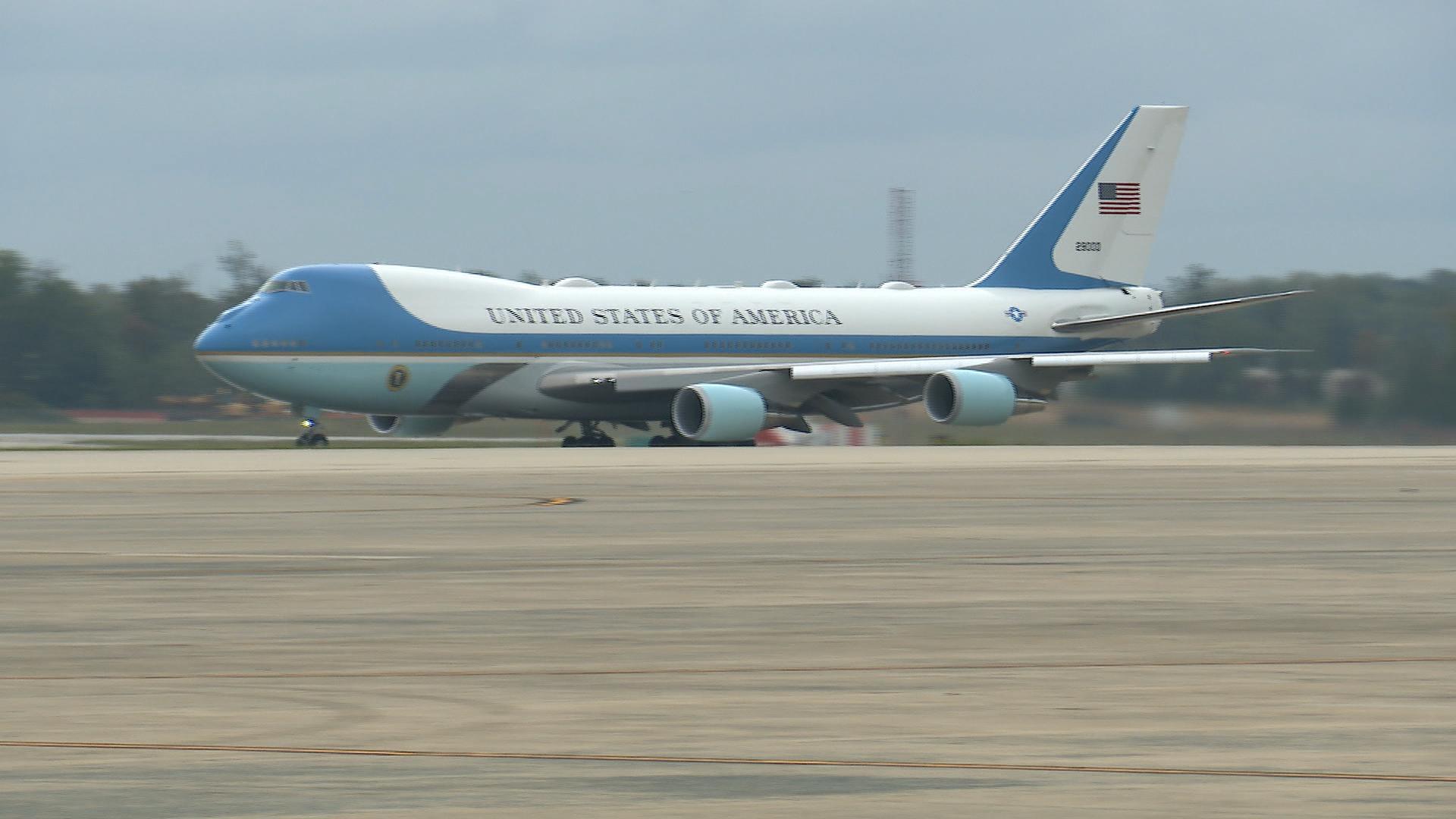 Spirit Airlines flight warned to move farther from Air Force One over ...