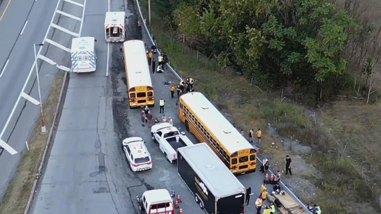 Crash involving North Allegheny school buses on Pennsylvania Turnpike ...