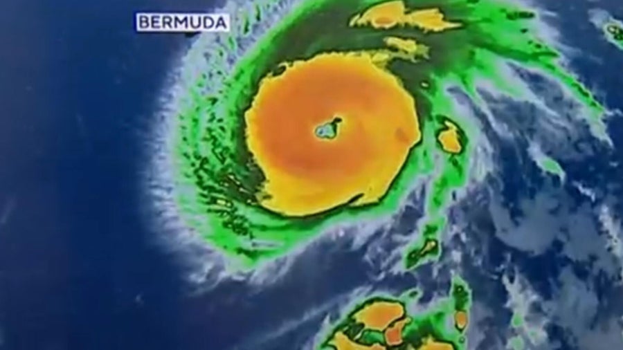 Hurricane Gabrielle maps show the forecast track of the 7th named storm ...