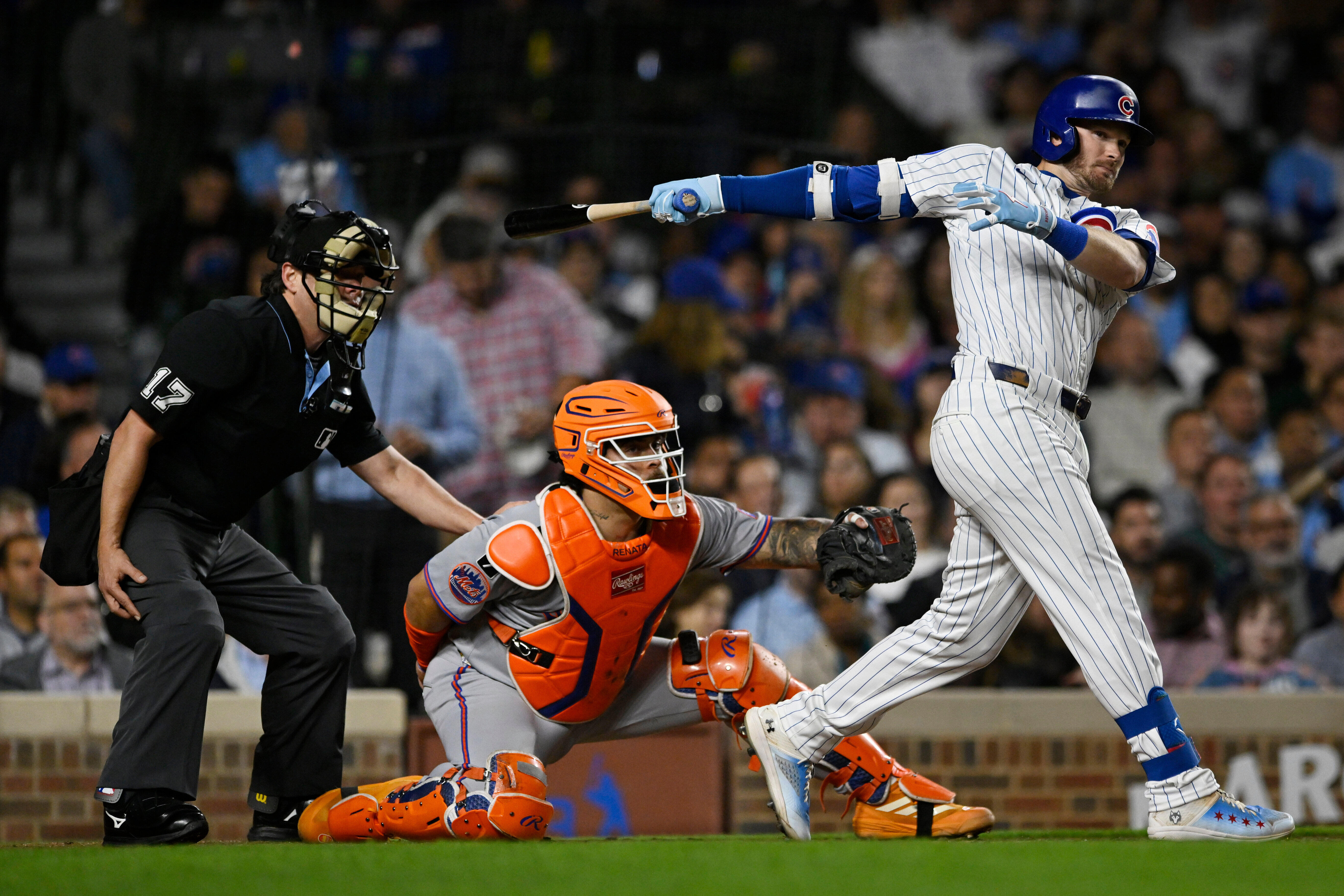 Matt Shaw and Michael Busch homer as Cubs rout Mets 10-3 at Wrigley ...