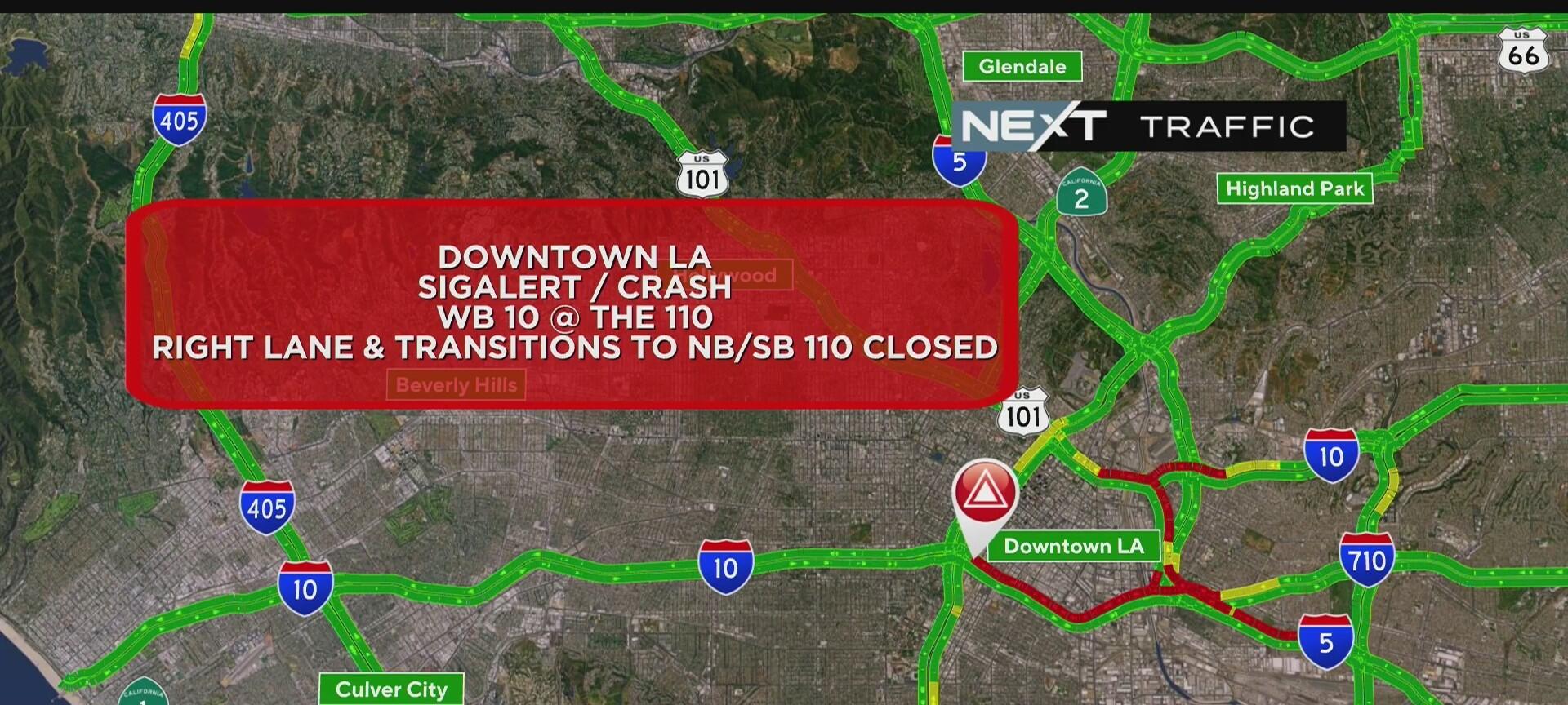 Northbound 5 Freeway in Glendale reopens after deadly crash investigation - CBS Los Angeles