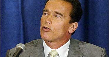 Arnold's Fundraising Flip Flop - CBS News