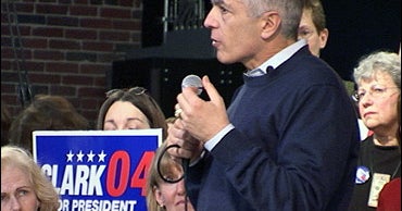 Clark: Far Away From Iowa Fray - CBS News