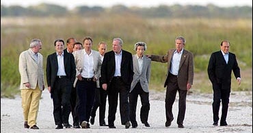 G8 Meet on Sea Island