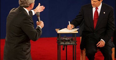 Pundits: Bush Mad, Kerry Composed - CBS News