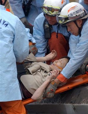 Japan Train Derailment