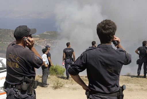 Greek Air Tragedy