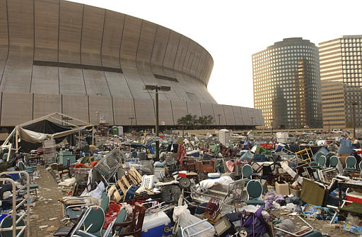 Hurricane Katrina Superdome