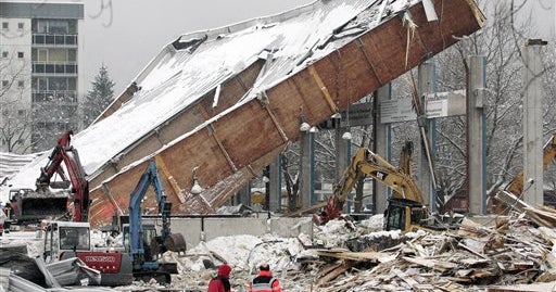 Germany Roof Collapse