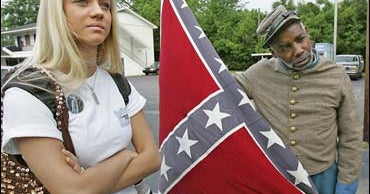 Confederate Clothing Ban Sparks Demo - CBS News