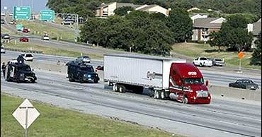 Hijacking Of 18-Wheeler Ends Safely - CBS News