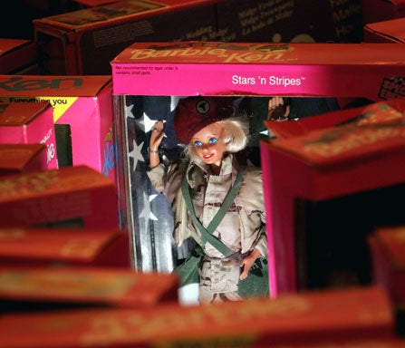 Barbie through the years