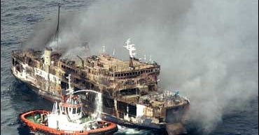 Indonesia Ferry Fire Kills 15 - CBS News