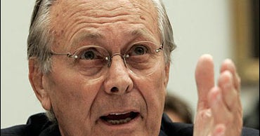 Rumsfeld Criticizes Condoleezza Rice, Colin Powell, George H.W. Bush ...