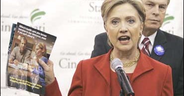 Angry Clinton Rips Obama Over Mailings - CBS News