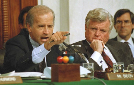Joe Biden through the years
