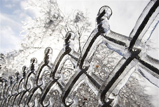 Ice Coats Northeast
