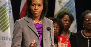 Michelle Emerging As Active First Lady - CBS News