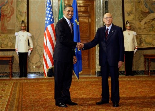 Obama in Italy