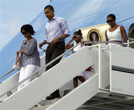 First Family on Vacation