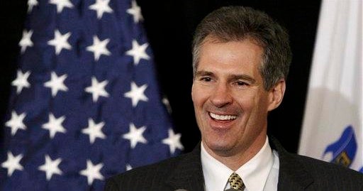Scott Brown Praises Palin, But Says He Supports Romney in 2012 - CBS News