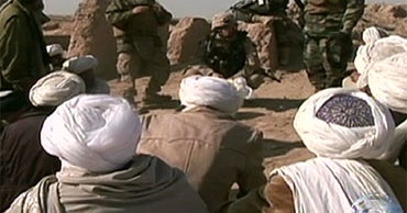 Marines Reach out to Marjah Population - CBS News