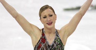 Rochette Skating as Sentimental Favorite - CBS News