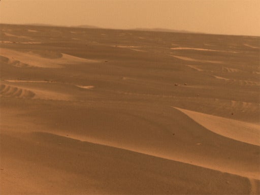 Mars Rover Passes 20-Km. Marker