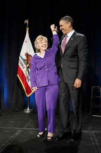 Barbara Boxer's Hair Through the Years