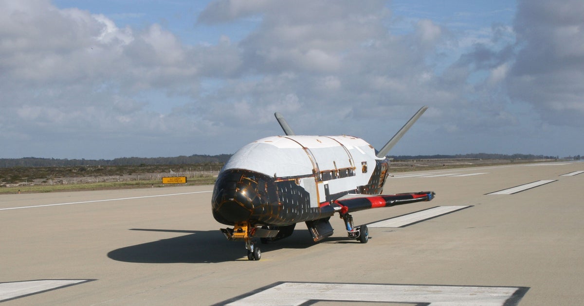 Unmanned Space Plane Opening Door to Space Weaponization? - CBS News